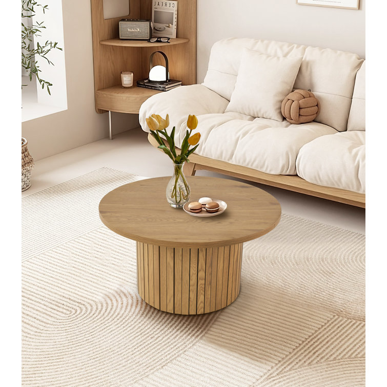 Latitude Run Aviyan Drum Coffee Table | Wayfair.co.uk